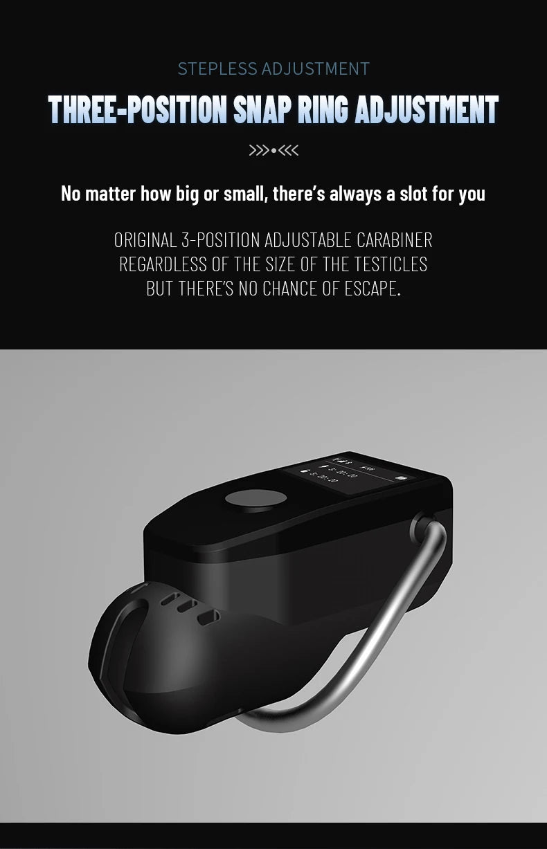 Intelligent Remote Electrical Stimulation Male Chastity Device – 3.0 C ...